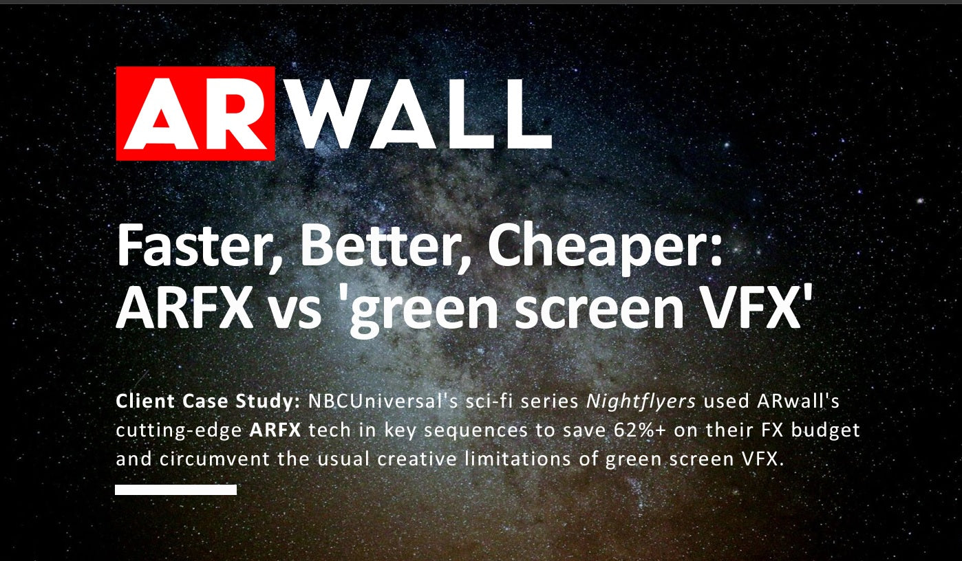 Case Study: "Nightflyers" (2018) In-Camera XR Virtual Production by AR