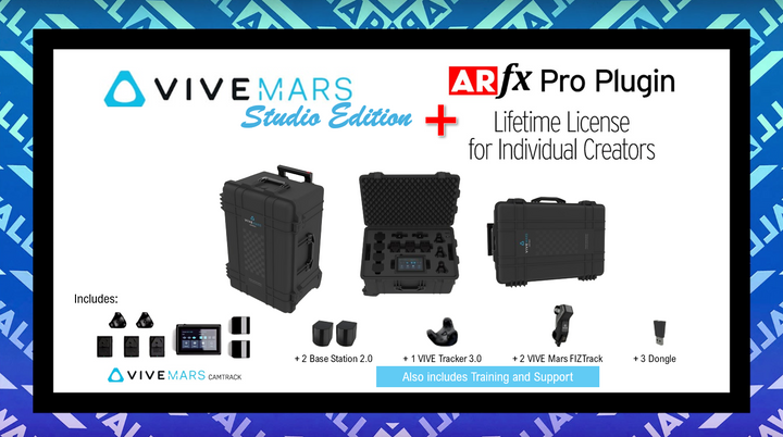 VIVE Mars CamTrack | Virtual Production | Arwall